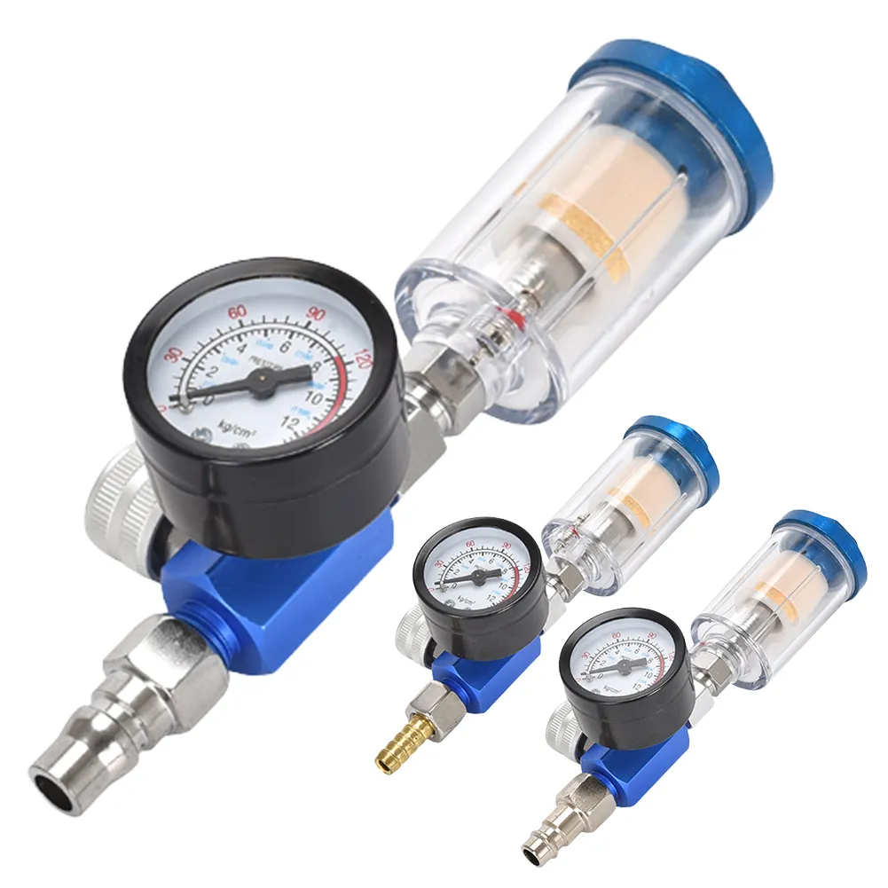 Professional HVLP Sprayer Kit with Pressure Gauge & Air Filter for ...