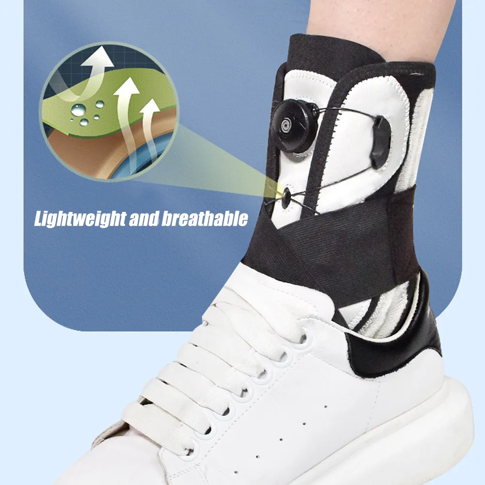 Ankle Brace with Boa Closure System - Enhanced Support for Sprains ...