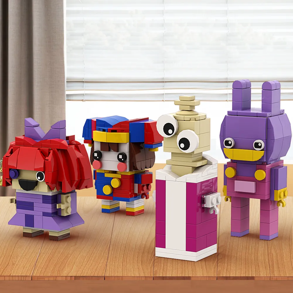 Magical Digital Circus Building Blocks: Interactive Assembly Toy for ...