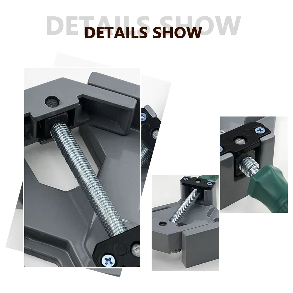 90 Degree Right Angle Corner Clamp Aluminum Picture Frame Welding And ...