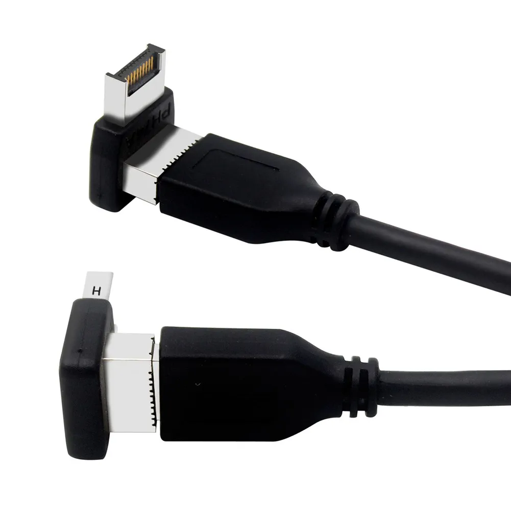 PH74A/PH74B Front USB C Header Adapter USB 3.1 Type E 90 Degree ...