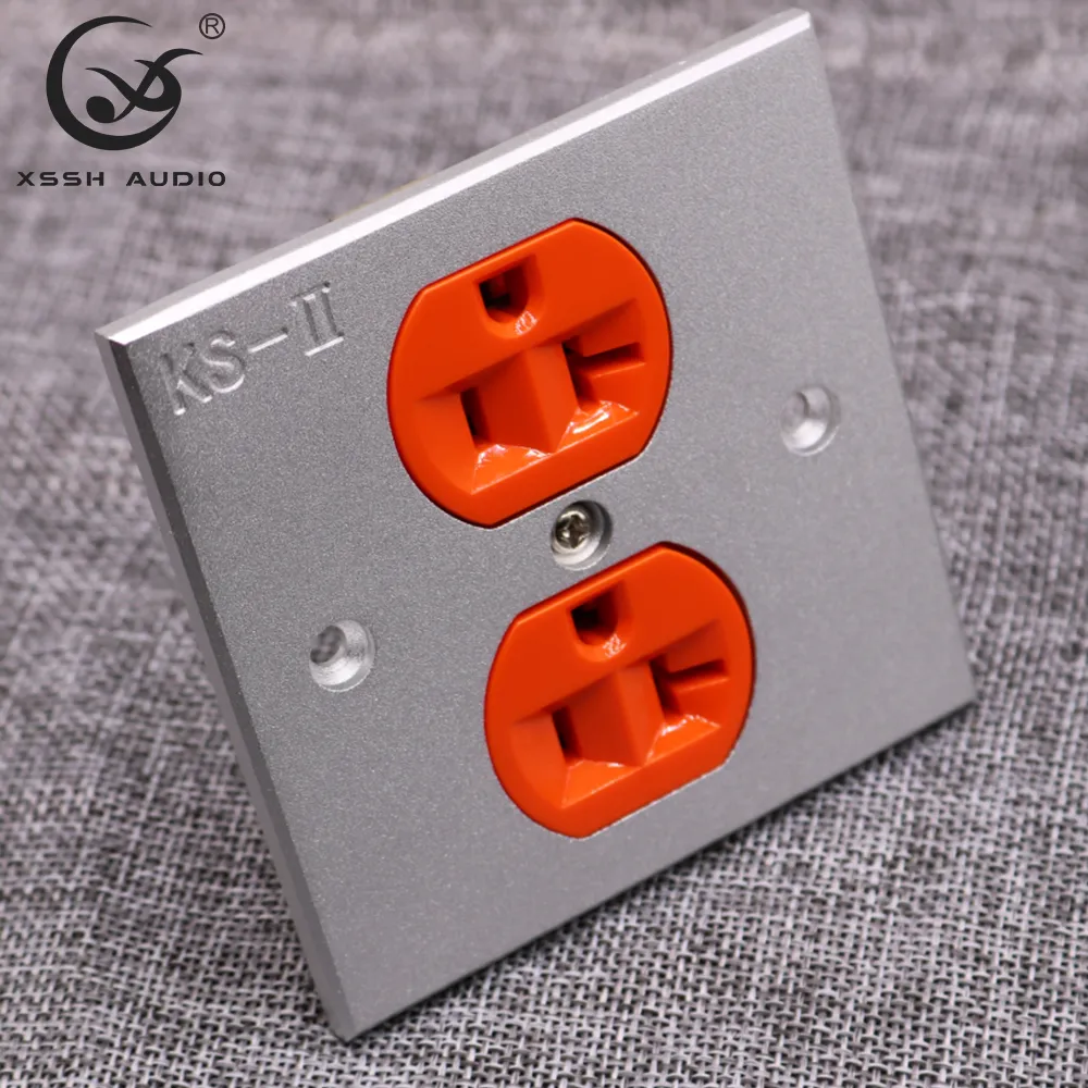 24K Gold-Plated Copper US Plug Connector Jack: Hi-Fi Audiophile-Grade ...