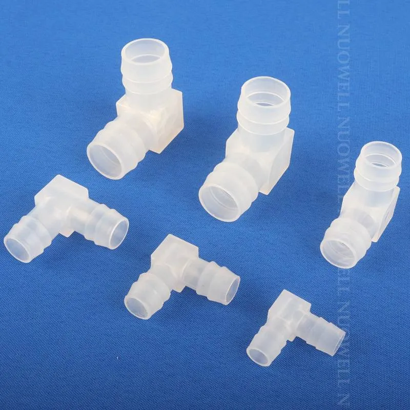 200~4~20mm Food Grade PP Equal Elbow Connectors Aquarium Fish Tank Hose ...