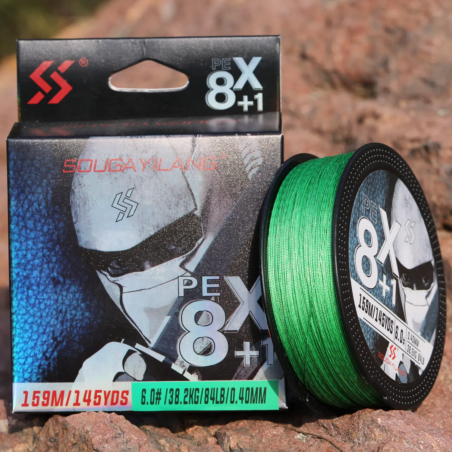 DHgate.com:8-Strands PE Fishing Line Sougayilang 3-Color Braided ...