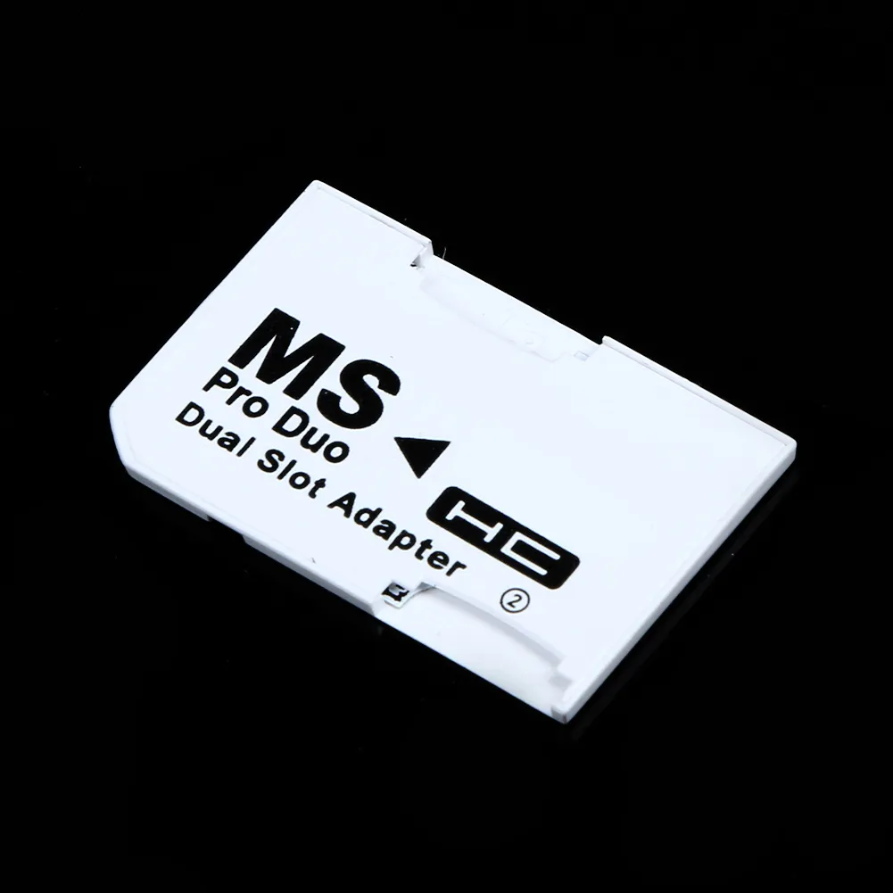 Single Dual Slot Cards Reader Micro SD SDHC TF to MS Memory Sticks Pro ...