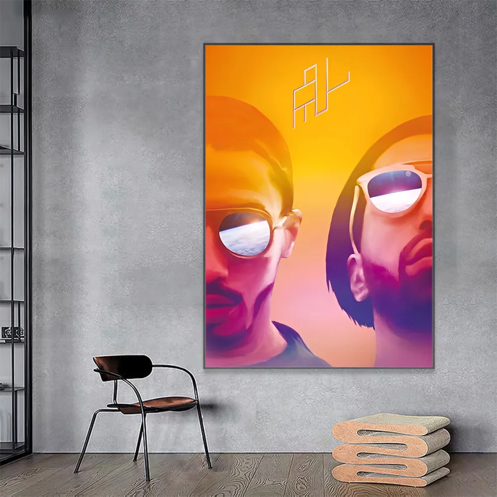 Rap Music Posters - PNL Rapper Anime Posters for Room, Bar & Cafe Decor ...