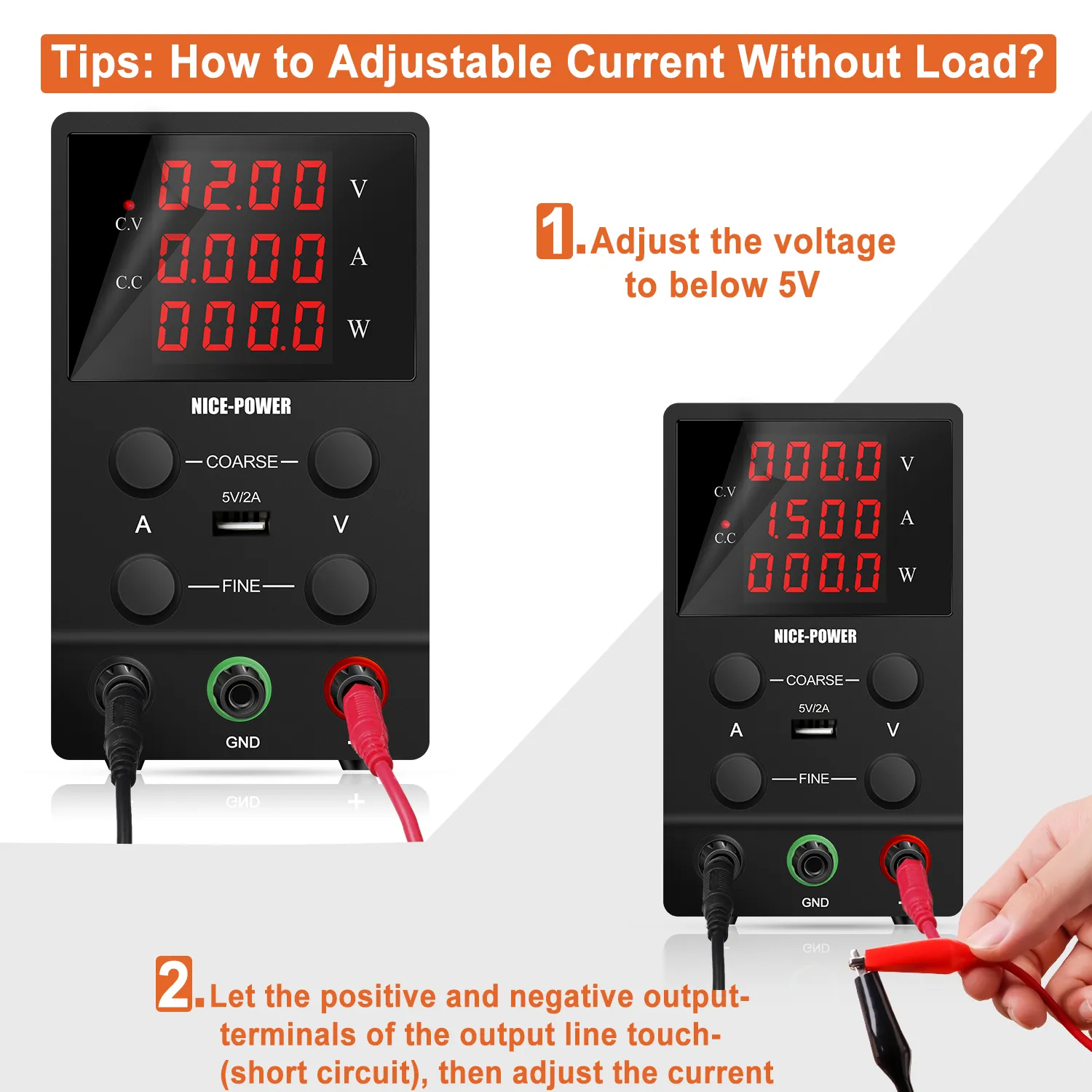 Adjustable DC Lab Arduino Power Supply 300W Switching Regulated Power ...