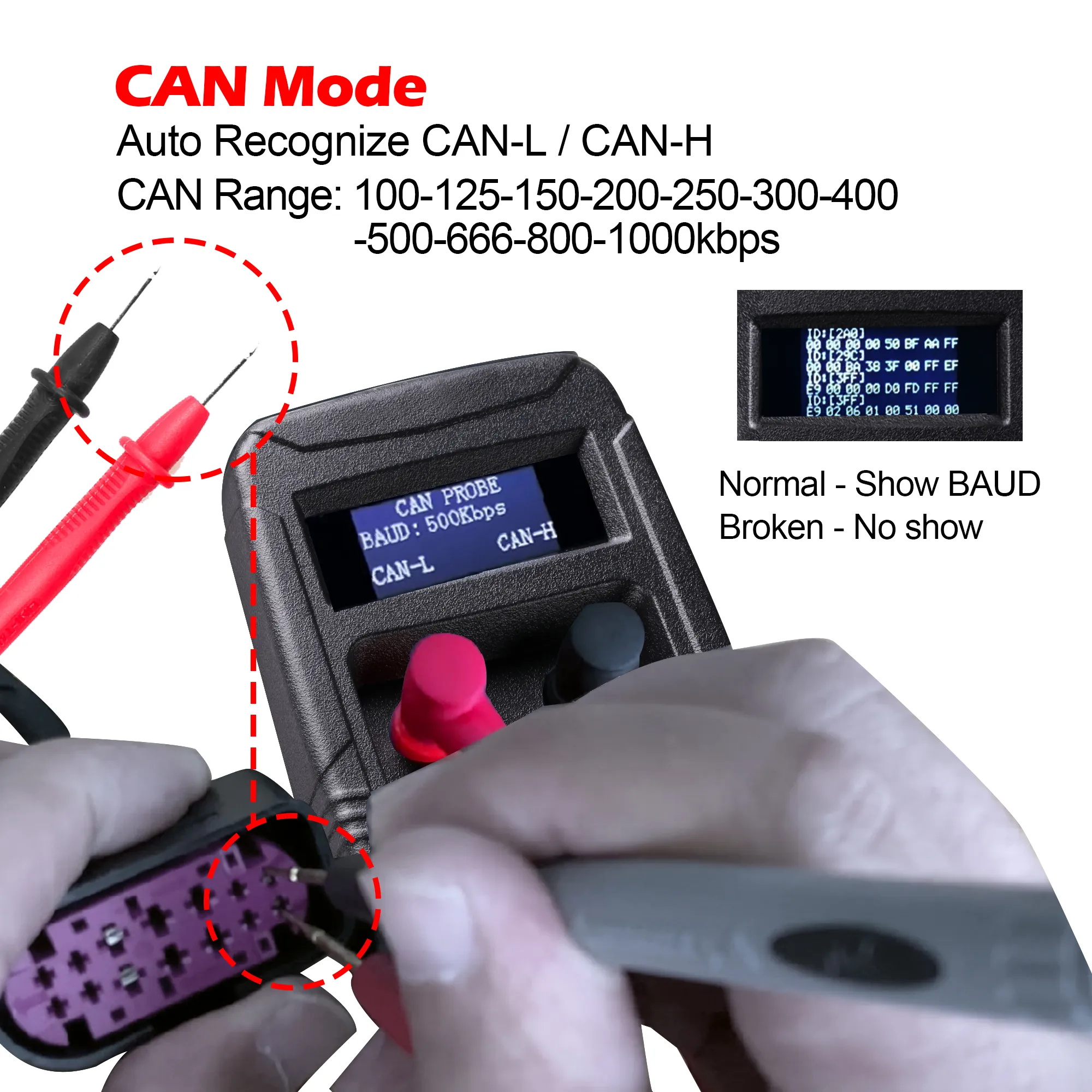 DHgate.com:Advanced CAN Bus Analyzer: Diagnose Vehicles with Automatic ...