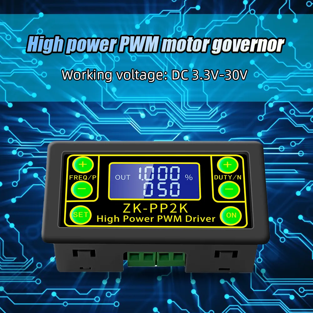 ZK-PP2K Dual Mode Pulse Generator | PWM Motor Speed Controller Module ...