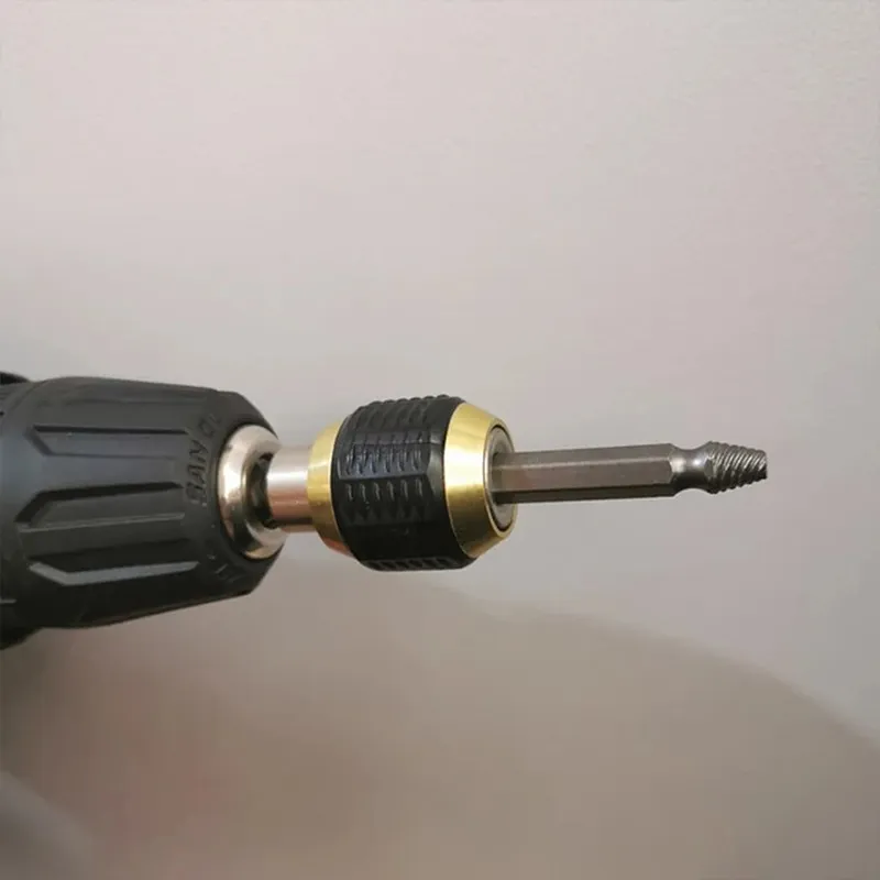60mm Hex Quick Coupling, Self-Locking Drill Bit Holder Adapter for ...