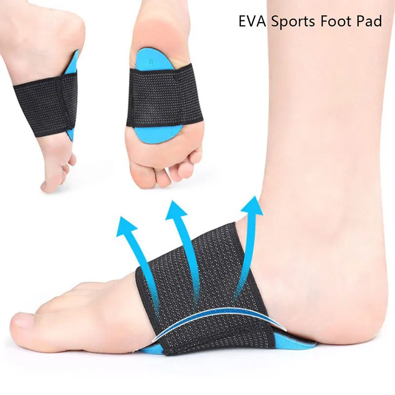 Flat Feet Orthopedic Insoles Arch Support For Plantar Fasciitis & Heel ...