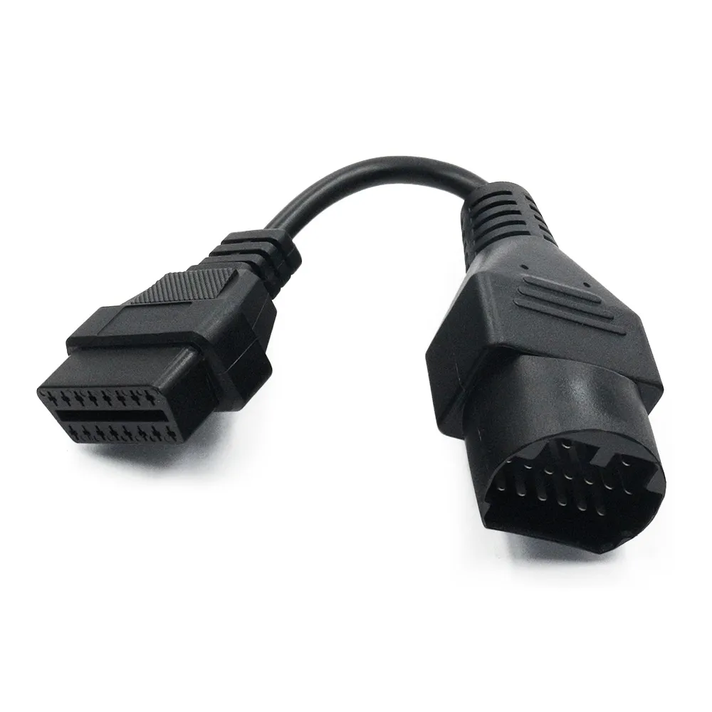 17-Pin to 16-Pin OBD2 Scanner Adapter Diagnostic Cable Connector ...