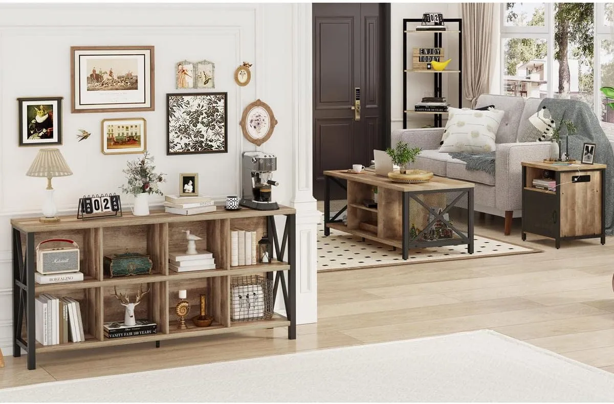 Living room table organizer store