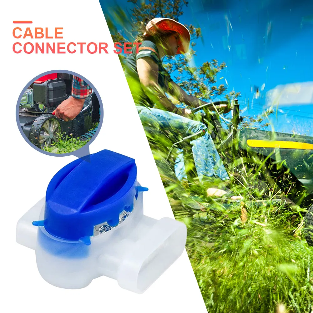 10-Waterproof Gel Connector Cable Kit - 3 Holes Electrical 314 Wire ...