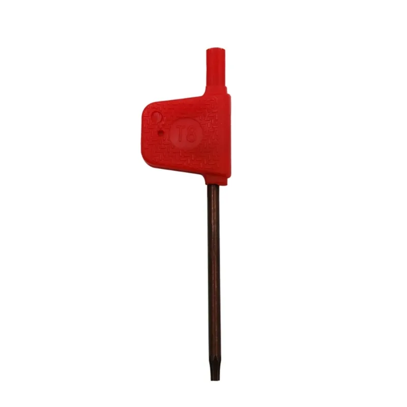 T5-T20 Torx Wrench Set - Plum Blossom Red Flag Screwdriver for CNC ...