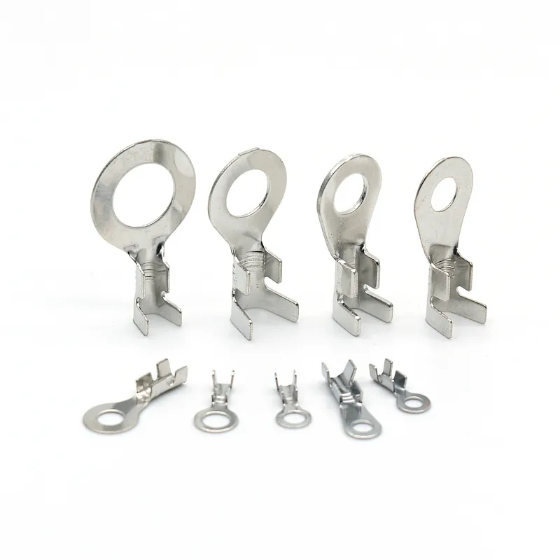 100-Piece Ring Terminal Assortment Kit: M3, M4, M5, M6, M8, M10 Copper ...
