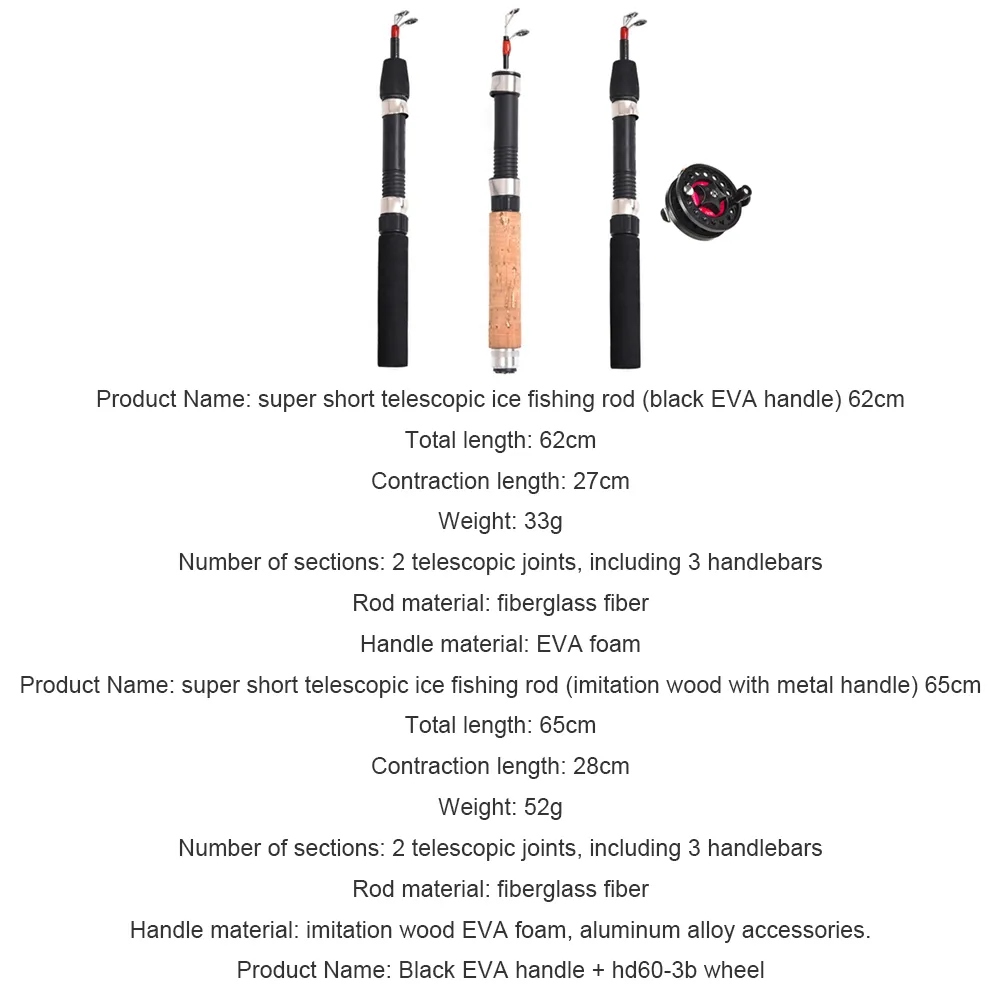 DHgate.com:Retractable Ice Fishing Rod | Portable Telescopic Fishing ...