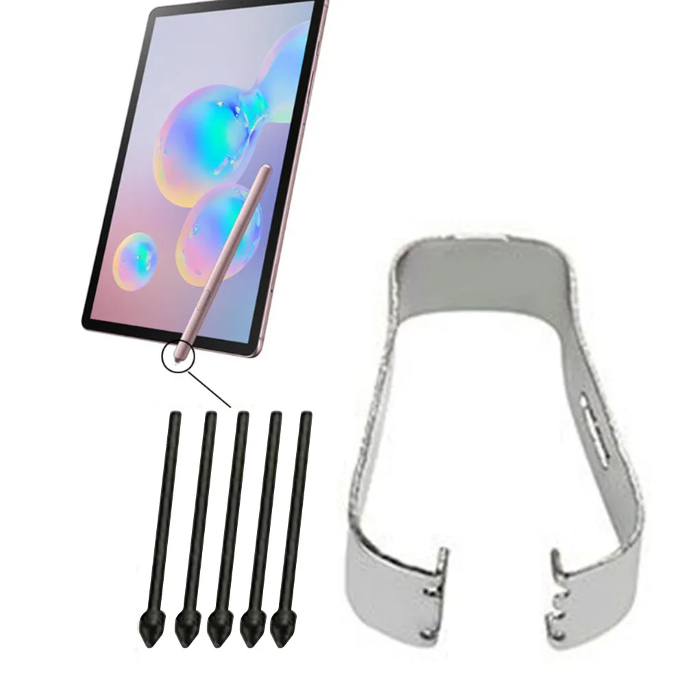 5-Pack Stylus Tips Nibs with Clip for Samsung Galaxy Tab S6 & Lite S ...