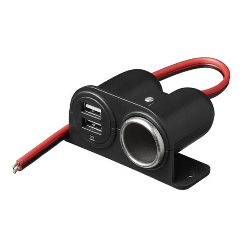 Dual Port USB Car Charger Socket: 3.1A Fast Charging, Multi-Cars ...
