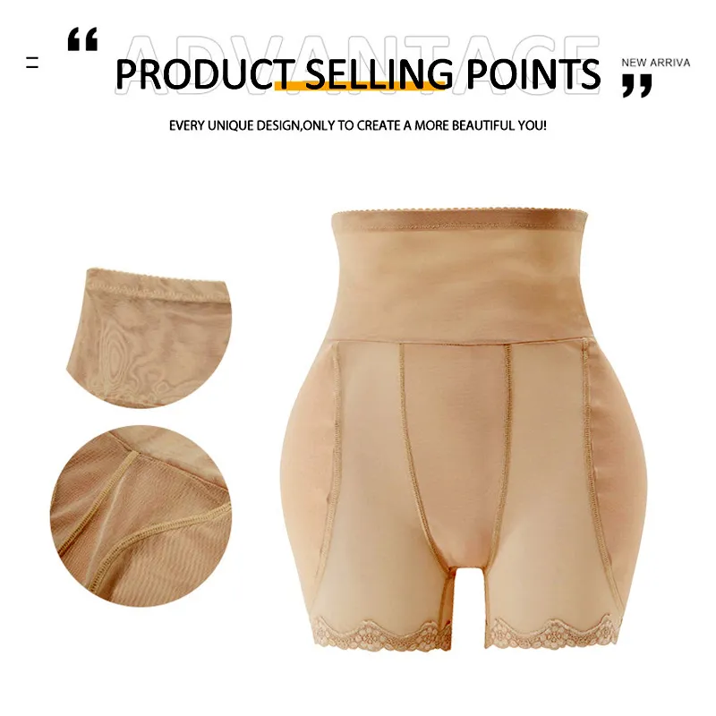 Seamless Padded Hip Enhancer Butt Lifter Shapewear for Women from ...