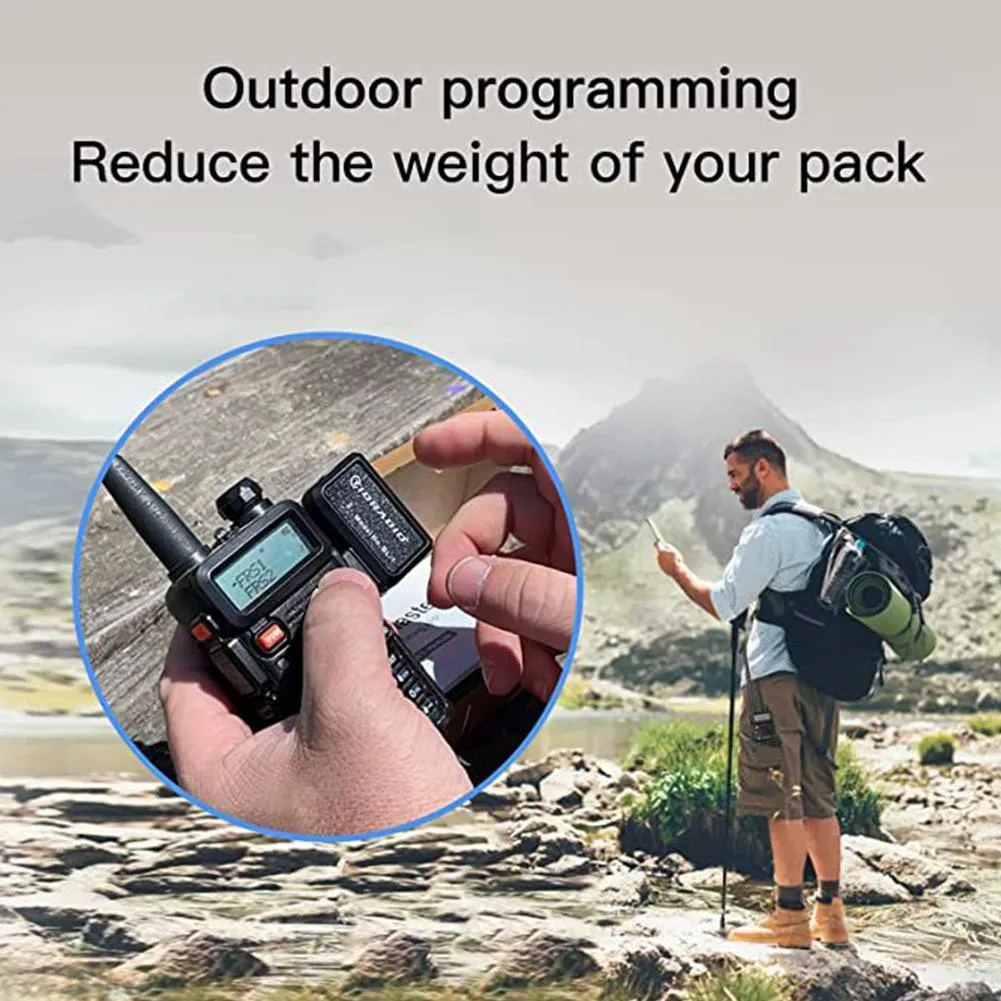 Wireless Bluetooth Programmer Adapter Ham Radio Charger Cable For ...