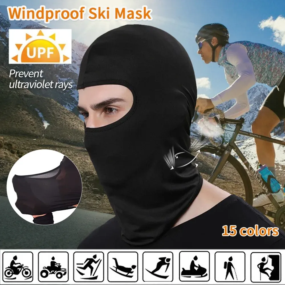 Cycling Balaclava: Breathable Full-Face Sun Protection Mask for Outdoor ...