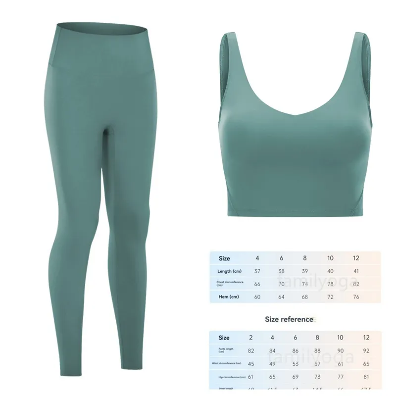Yoga Align Naked Feel Women s Set High Waist Fitness Align Leggings And Yoga Align Naked Feel Women s Set High Waist Fitness Align Leggings And