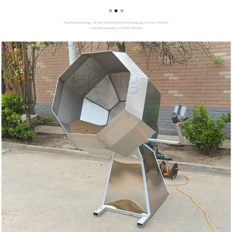 Flour Mixer Machine Stainless Steel Octagonal Flavor Mixer For Potato ...