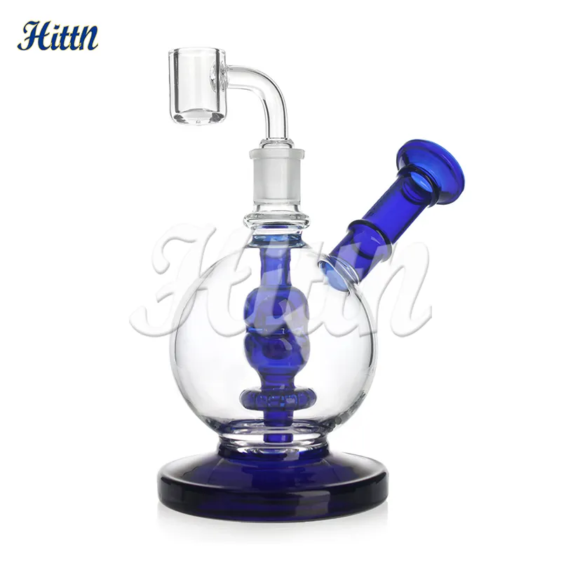Hittn Mini Egg Perc Dab Rig Oil Rigs Bubbler Duschkopf Perc Glas ...