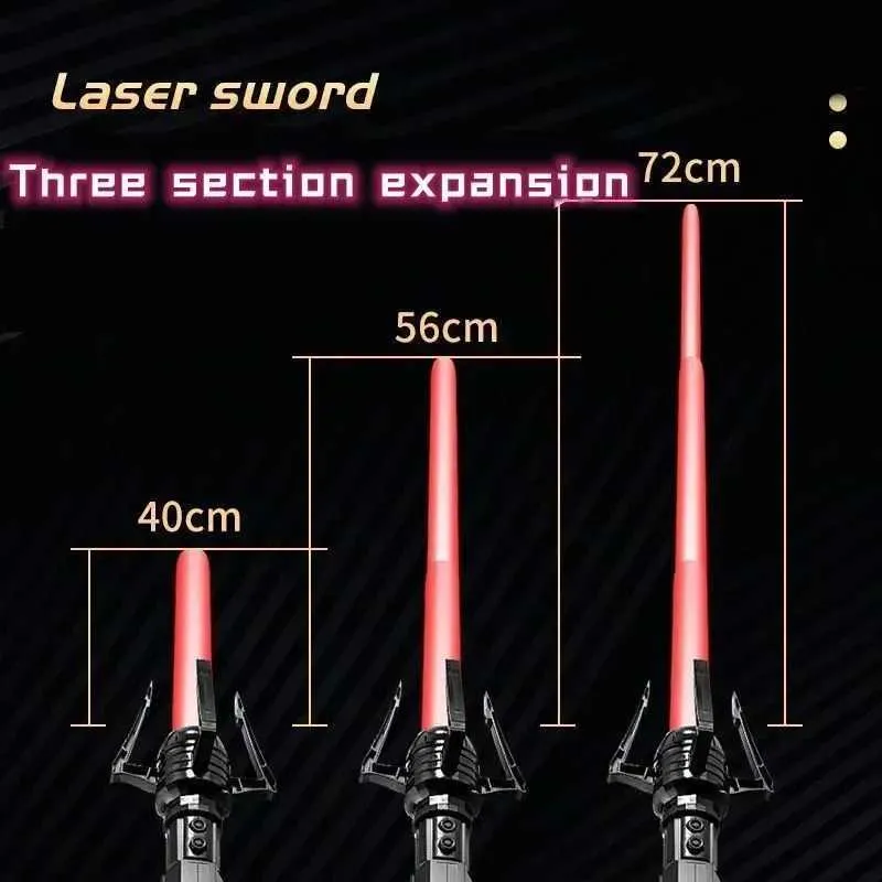 DHgate.com:Glowing Telescopic Laser Sword Toy | LED Light-up Sword for ...