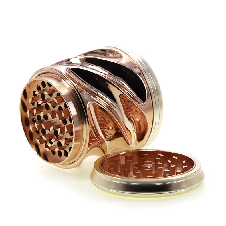 75mm Four-Layer Aluminum Alloy manual coffee grinder with Diameter for ...