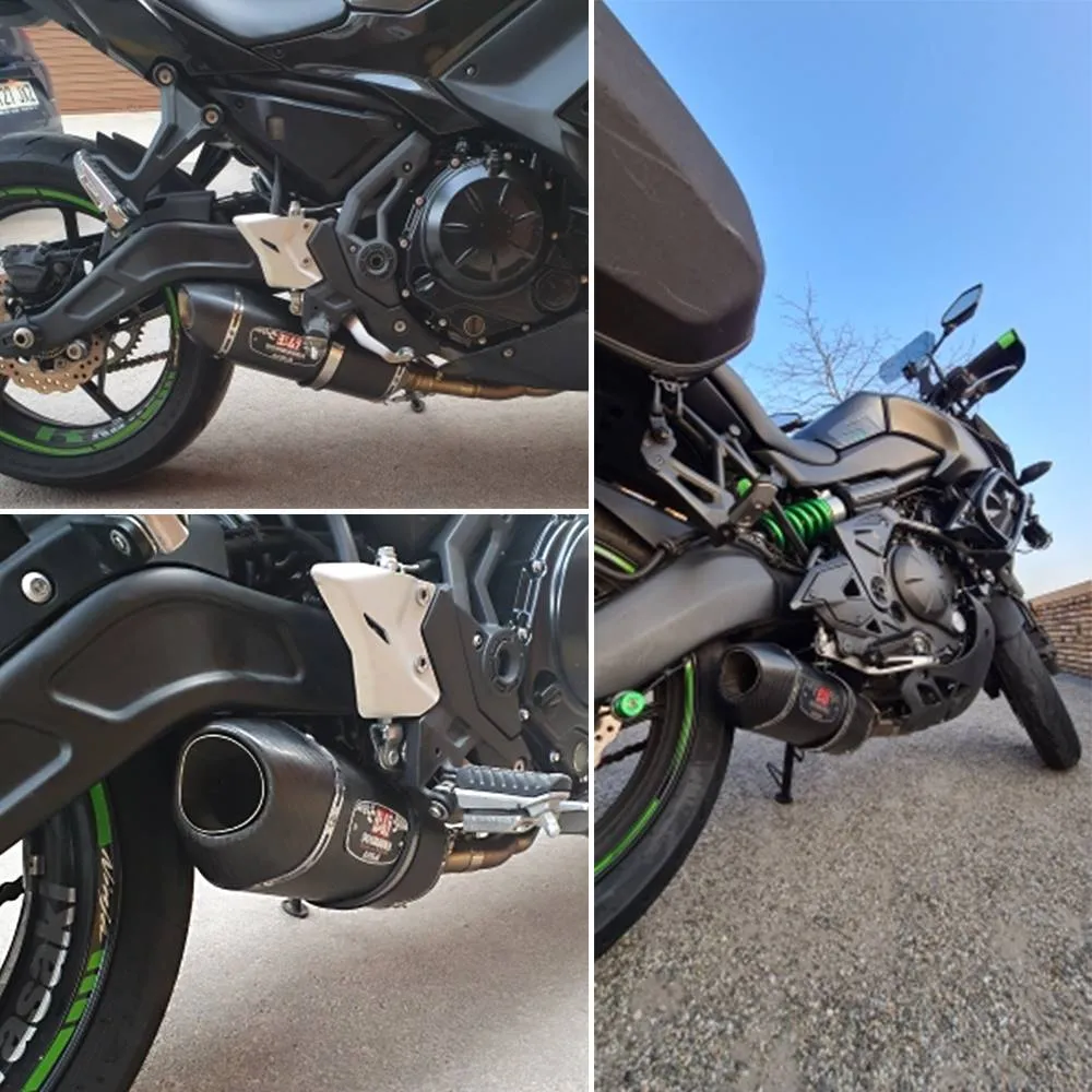 Slip On For KAWASAKI ER6N ER6F 2012-2016 Ninja 650R Z650 2017-2019 ...