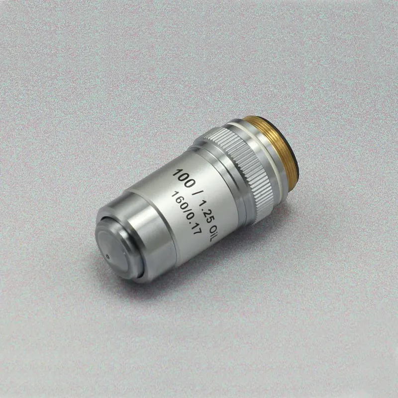 Optical Lens Biological Microscope: Full Metal Achromatic Objective ...
