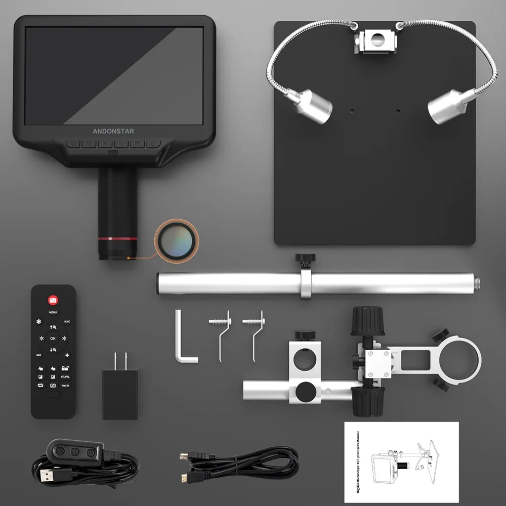 DHgate.com:Andonstar AD407 Pro 7 Inch 270X HDMI Digital Microscope ...