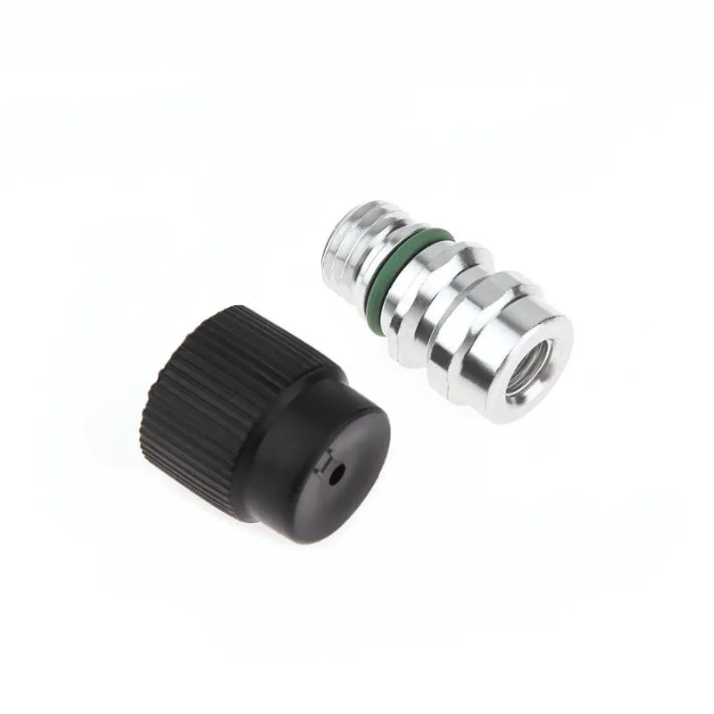 High-Quality A/C Service Charge Port Ball Valve Cores with Caps for ...