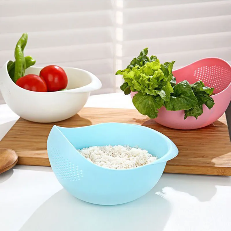 Fine Kitchen Strainer: Rice Washing Filter Basket, Colander & Sieve for ...