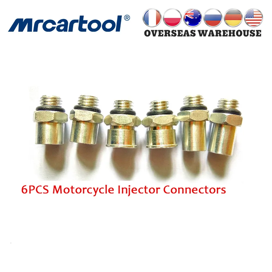 DHgate.com:Fuel Injector Connectors for HONDA YAMAHA Kawasaki - 6PCS ...