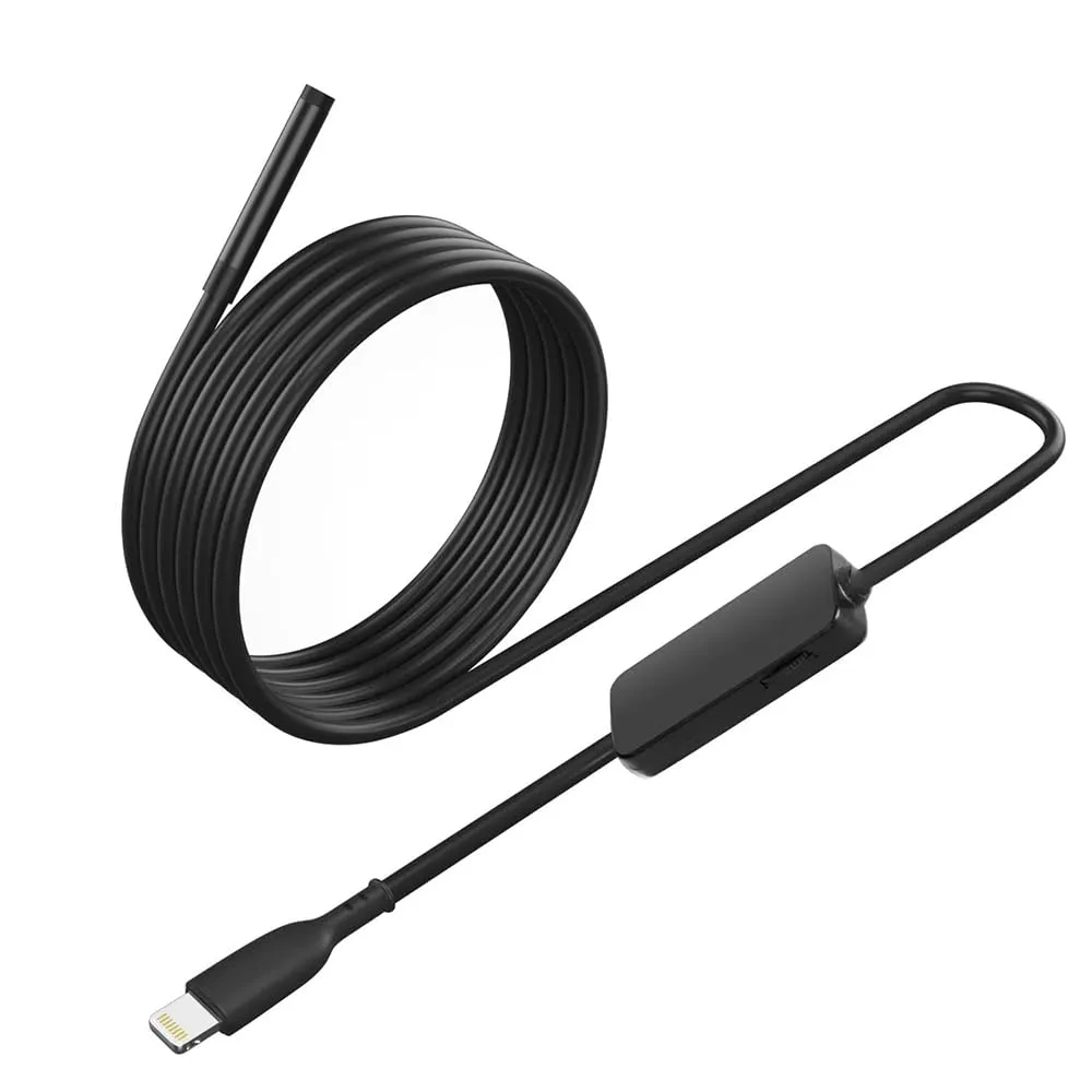 DHgate.com:8mm Lens Endoscope Camera for iPhone, Flexible Semi-Rigid ...