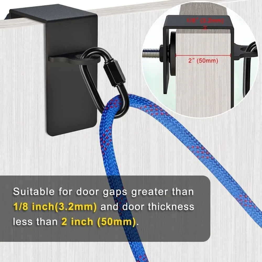 Door Flexibility Stretching Leg Stretcher Strap With Door Anchor Yoga ...