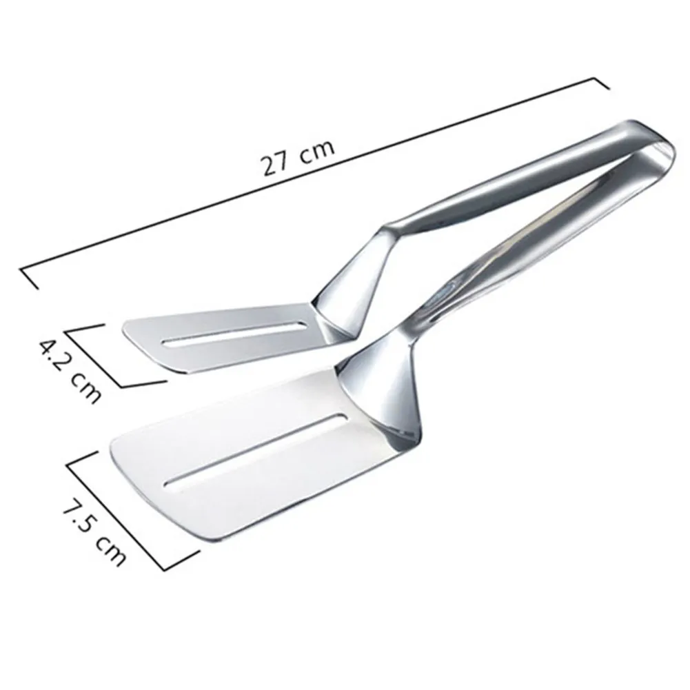 Household 304 Frying Shovel Pancake Fried Fish Shovel Pizza Steak Clip ...
