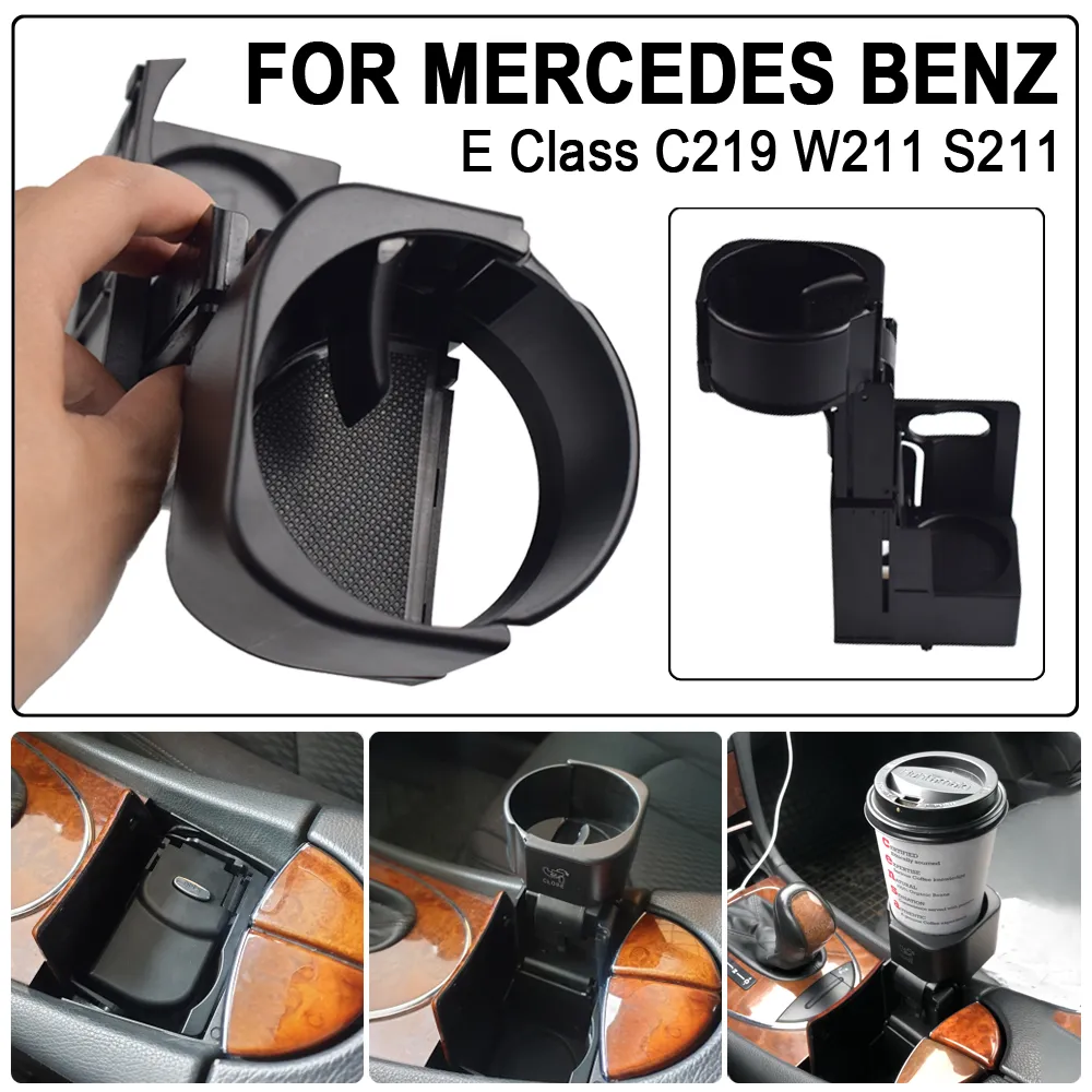 Mercedes e class cup holder store