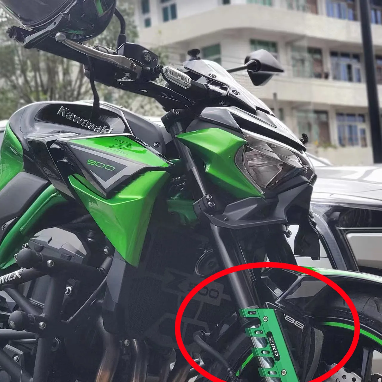 2024Kawasaki Z900 Motorcycle Front Brake Caliper Protector Cover Slider ...