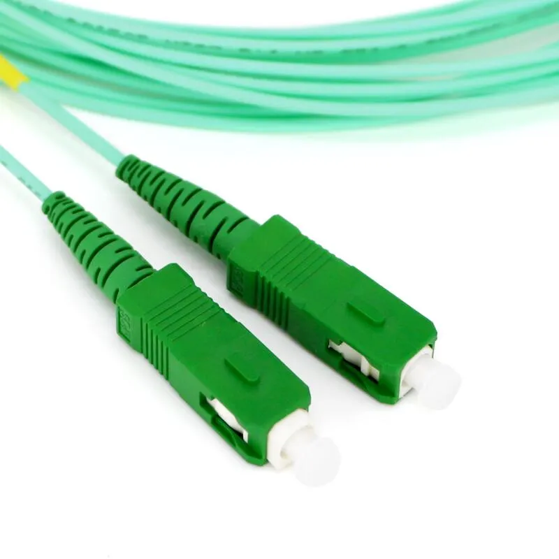 FTTH Fiber Optic Patch Cable 1.6mm, 3.5m Aqua G657A2, SC Simplex SM ...
