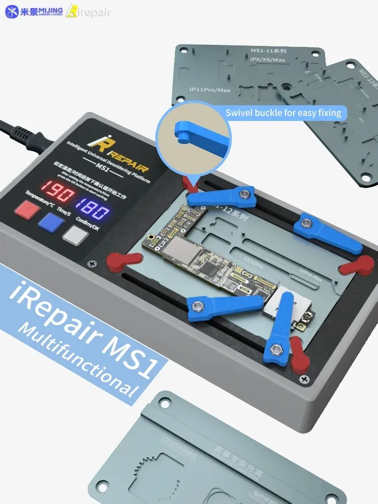 IPhone Motherboards Preheater: Mijing IRepair MS1 Intelligent Desoldering Platform For IPhone X ...