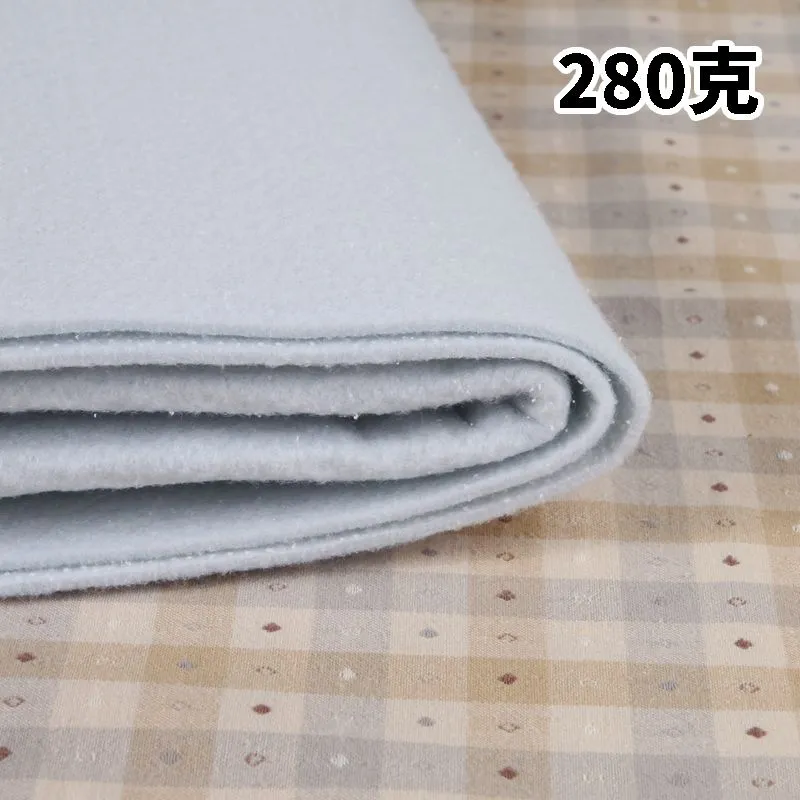 280g Self-Adhesive Iron-On Interfacing Fabric for Sewing, White Non ...