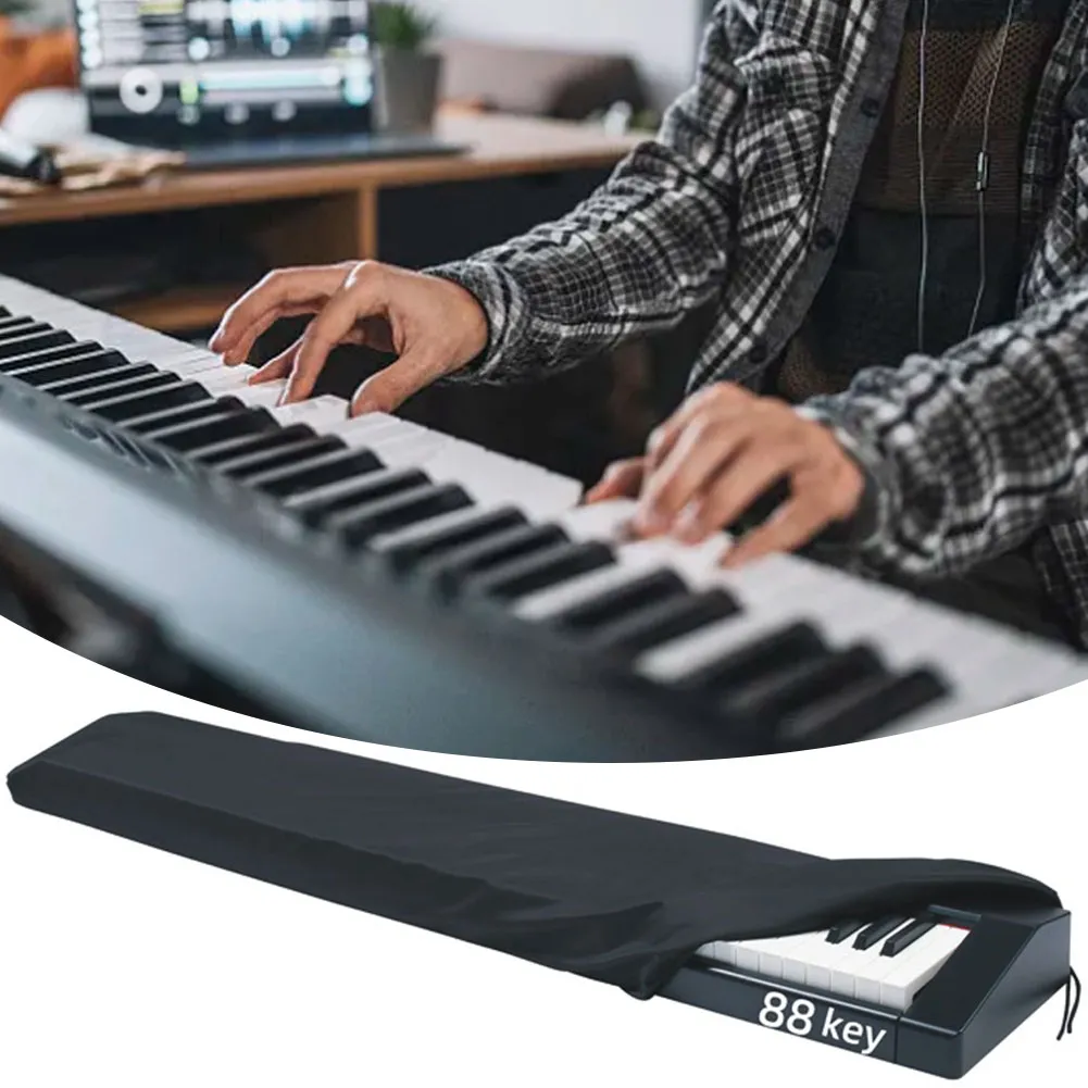 61/88 Key Electronic Piano Cover Dustproof Keyboard Instrument Cover ...