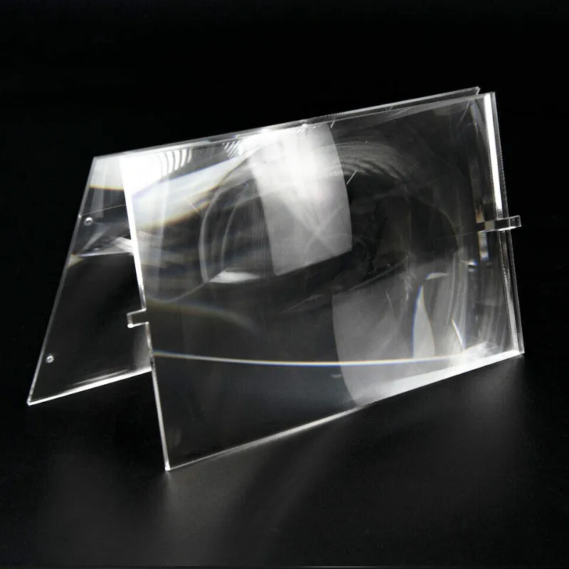 7 Inch Optical PMMA Fresnel Lens 185mm/7.3 Focal Length For DIY ...