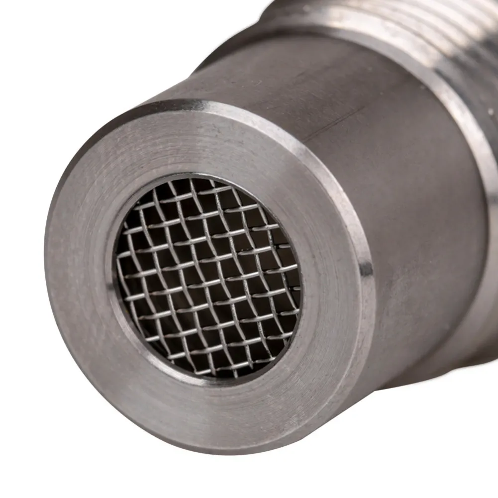 Silver Iron Adapter 2Pcs 32mm M18 X1.5 O2 Oxygen Sensor Extension ...