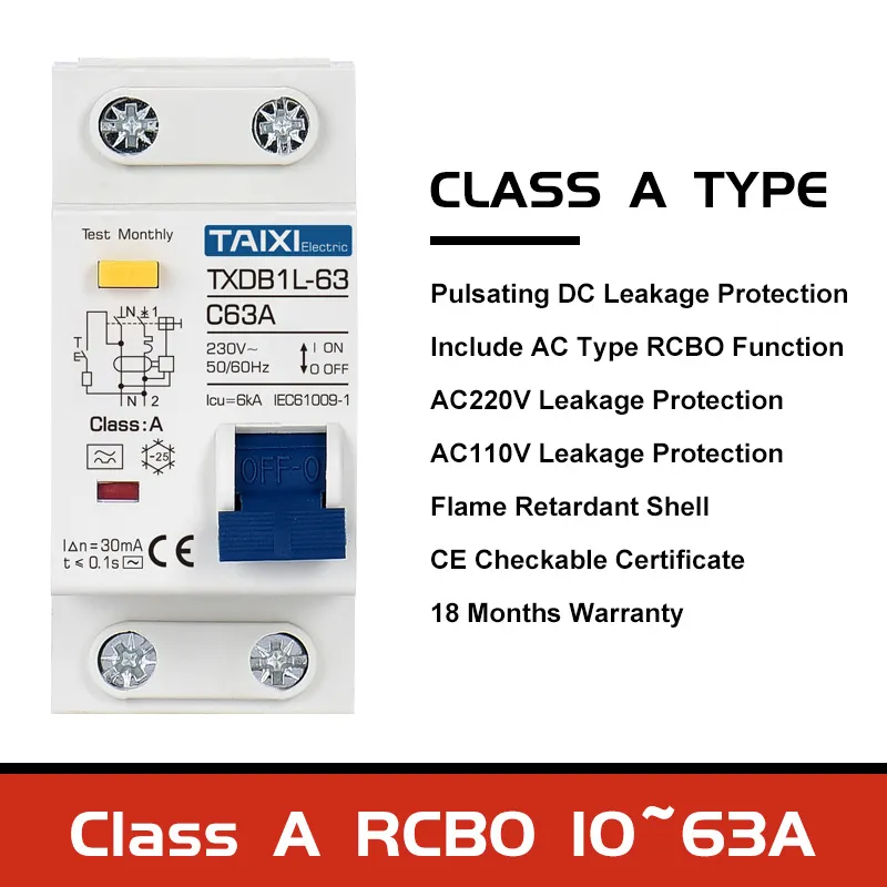 Advanced RCCB Circuit Breaker - Reliable Overload & Leakage Protection ...