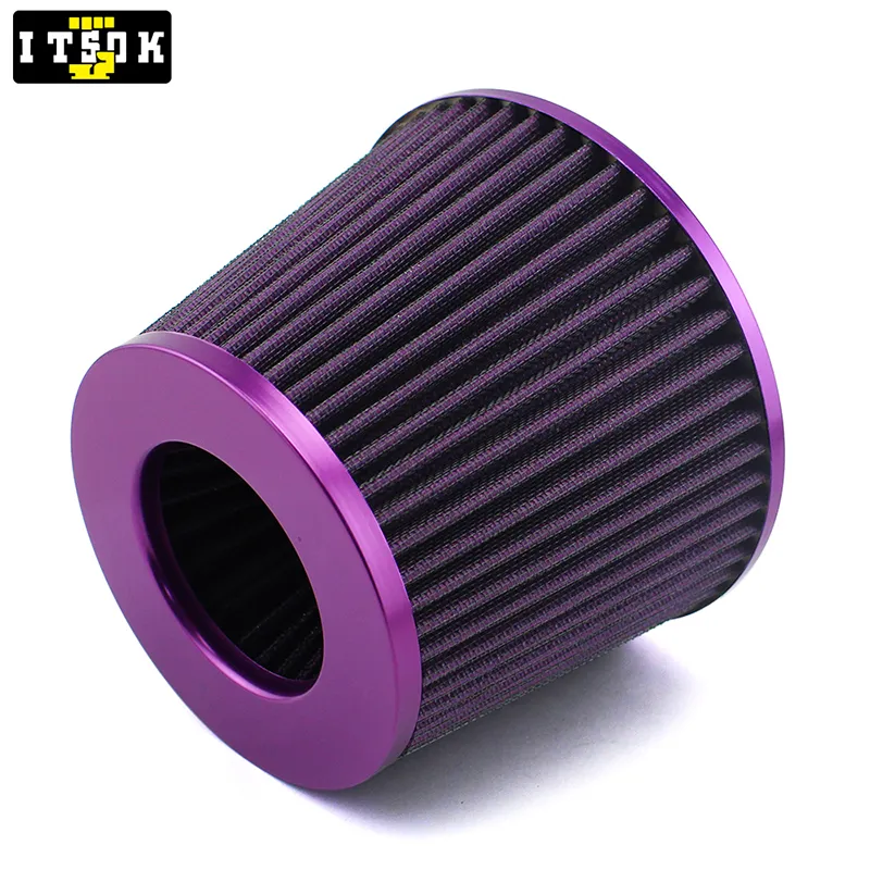 Purple Air Intake Filter 3 76mm Universal JDM Racing... From Ddmyapr ...